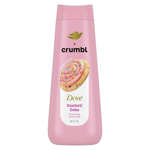 Dove | Bath & Body | Dove X Crumbl Confetti Cake Nourishing Body Wash ...